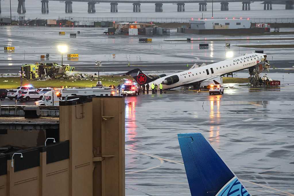 Flight attendant thrown from Air Canada plane survives in a 'total miracle'