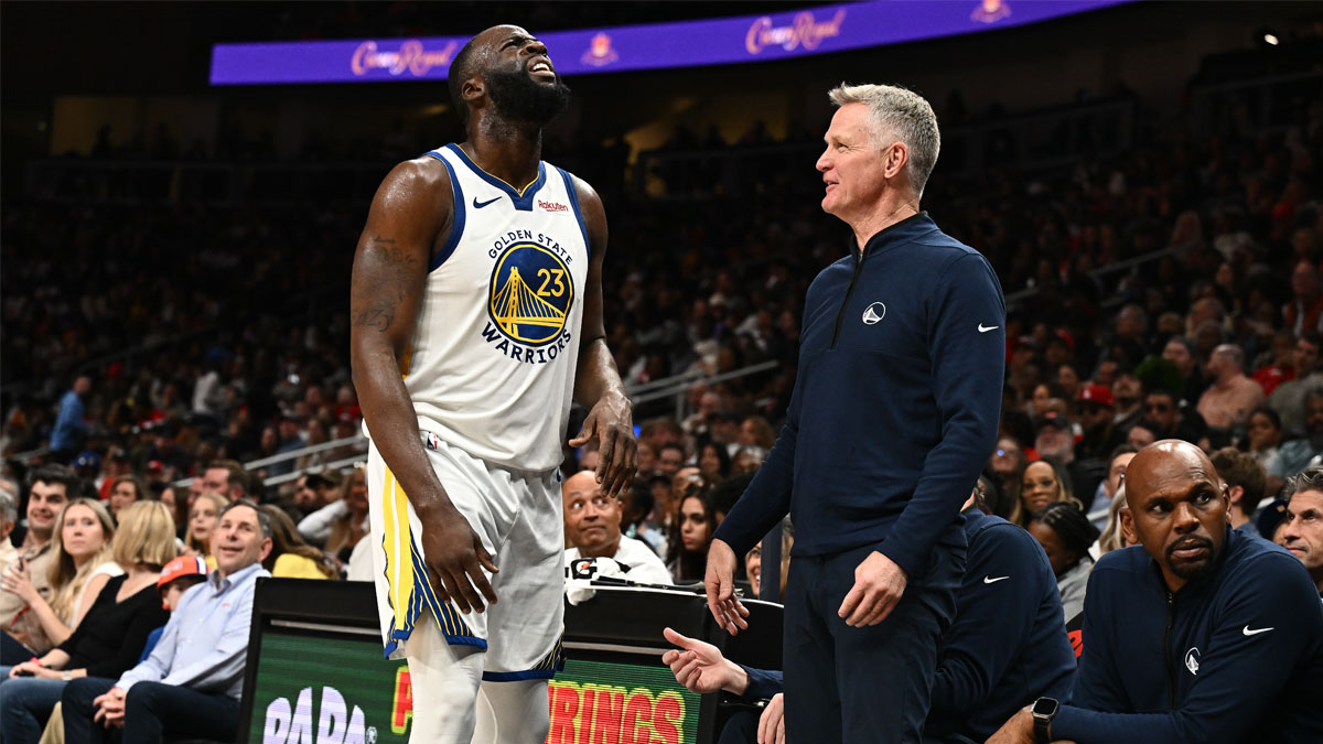 Warriors' Draymond Green slyly cooks Hawks fans over viral bench moment