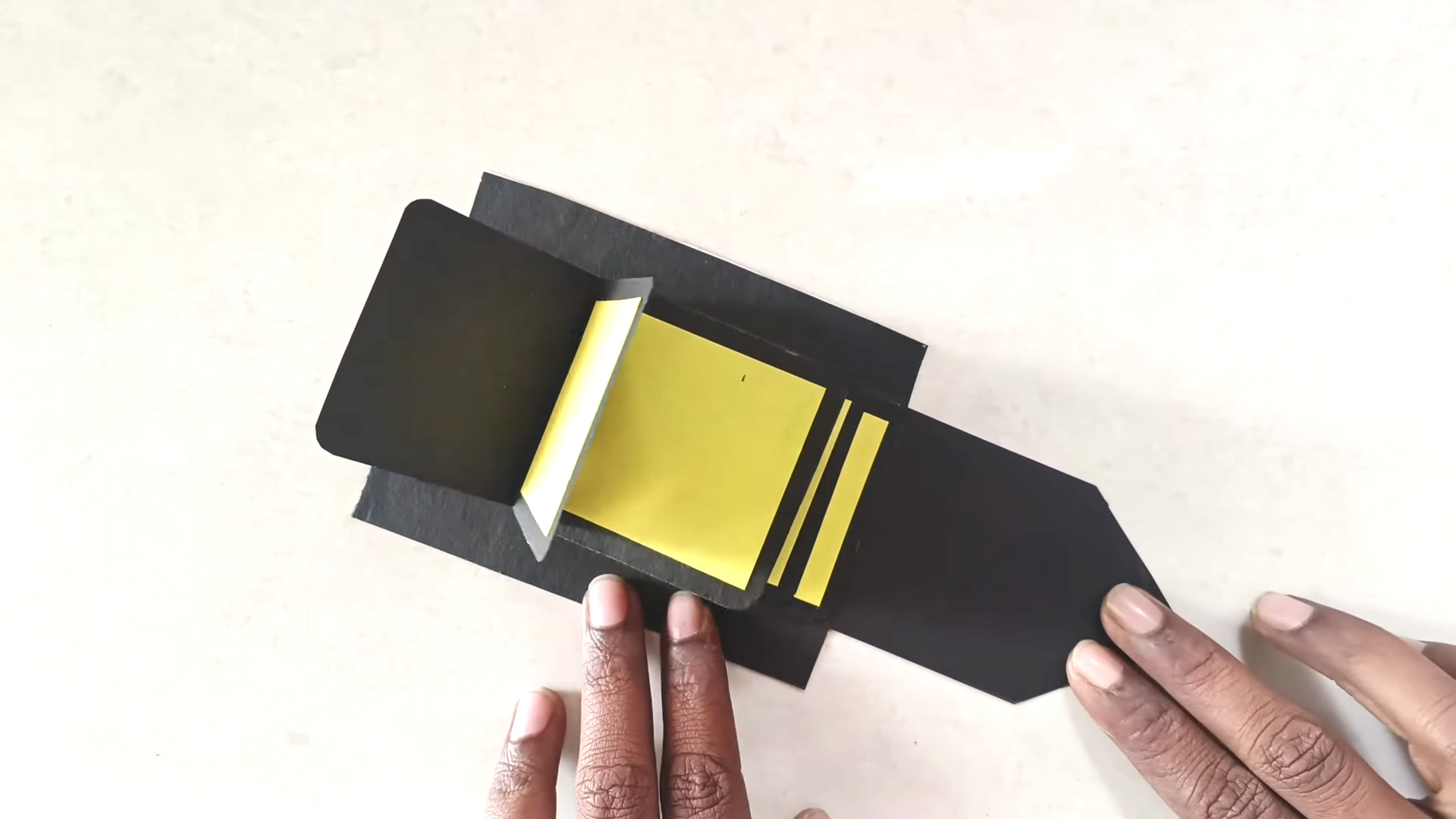 Waterfall card making tutorial for beginners
