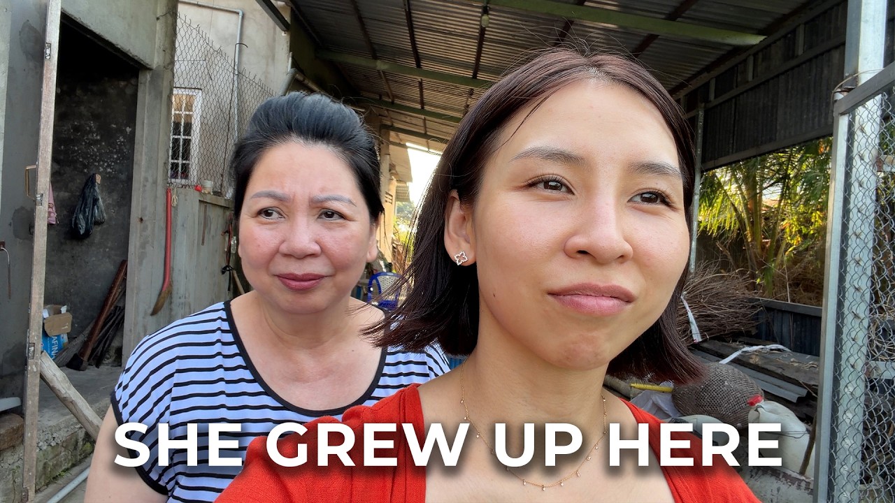 Discovering mum's childhood memories together