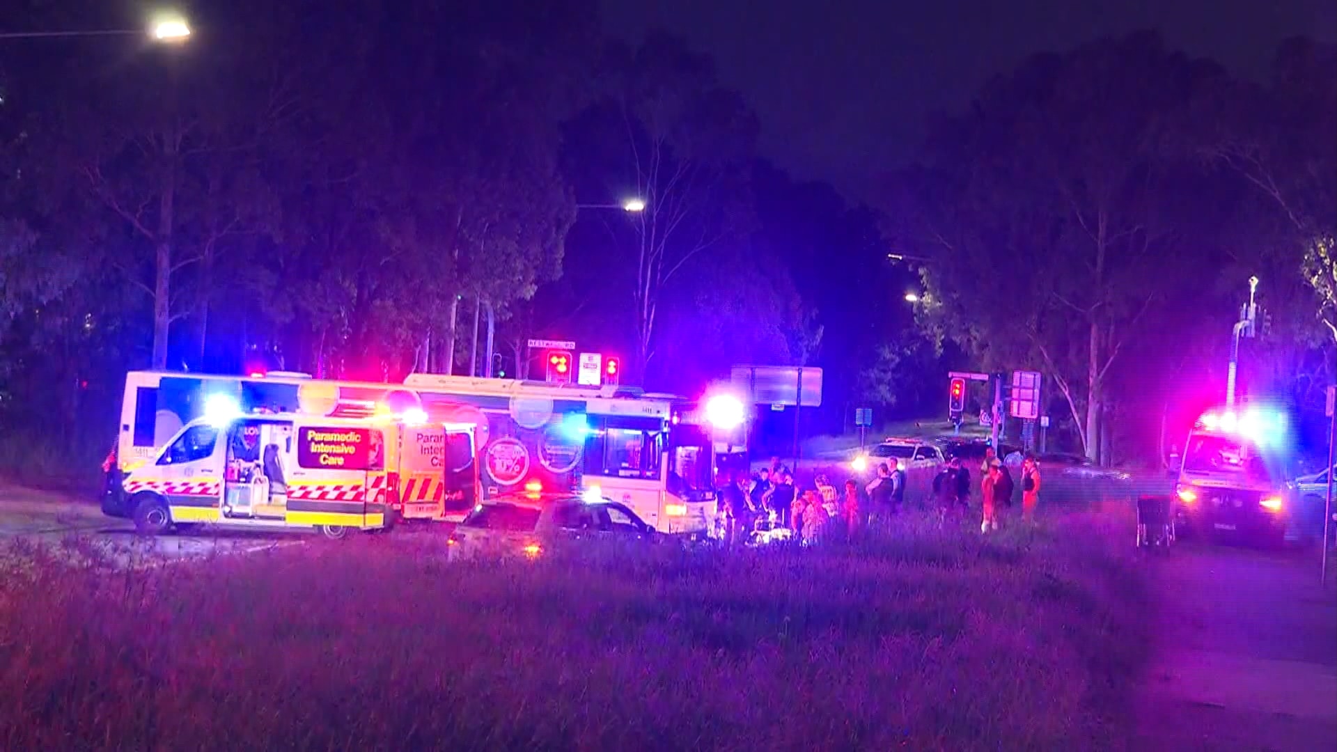 Teenagers die in trail bike crash with bus in Bossley Park, in Sydney's ...