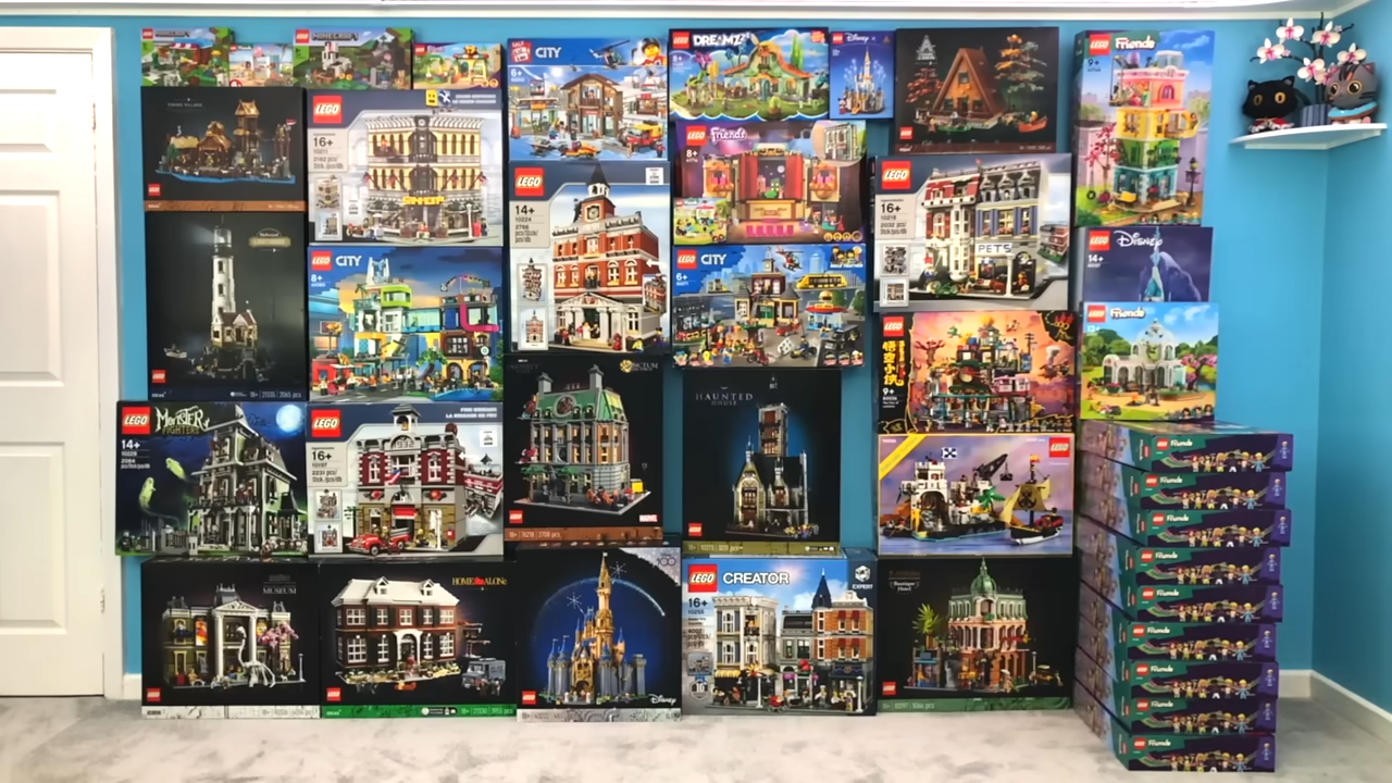 What happens when you build 100 LEGO buildings