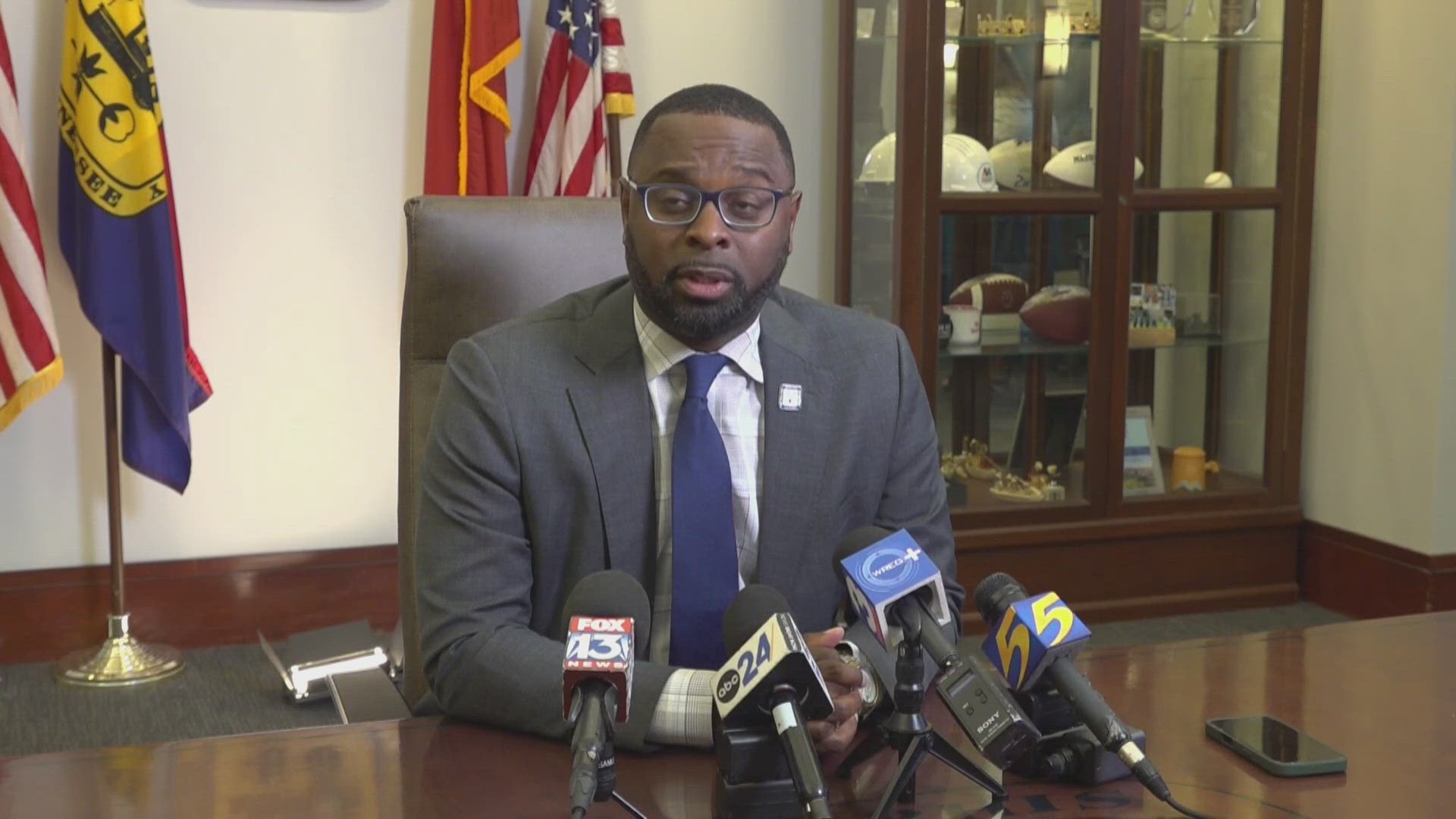 Memphis Mayor Paul Young addressed Trump's visit and the MSTF