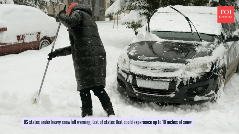 US states under heavy snowfall warning: List of states that could ...