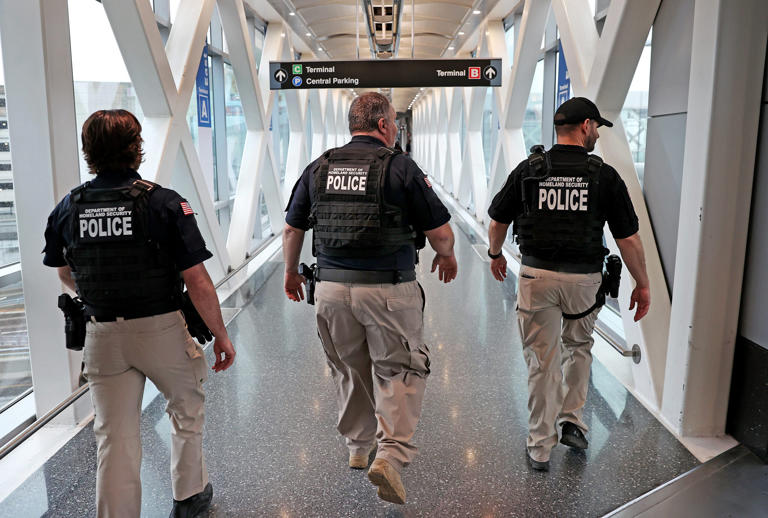 No ICE agents at Logan Airport yet as agents deploy to busy airports