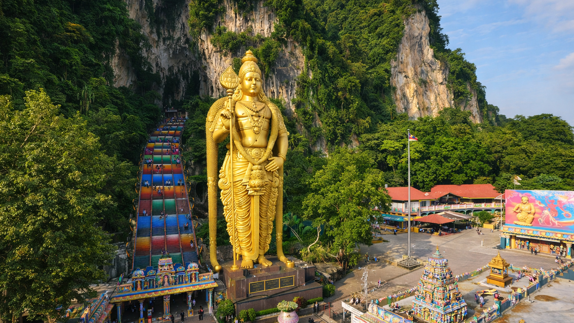 Why does this temple require so many steps?