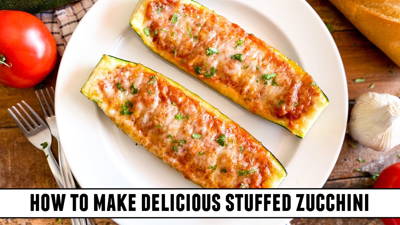 Stuffed zucchini recipe: Easy family-friendly dinner packed with flavor