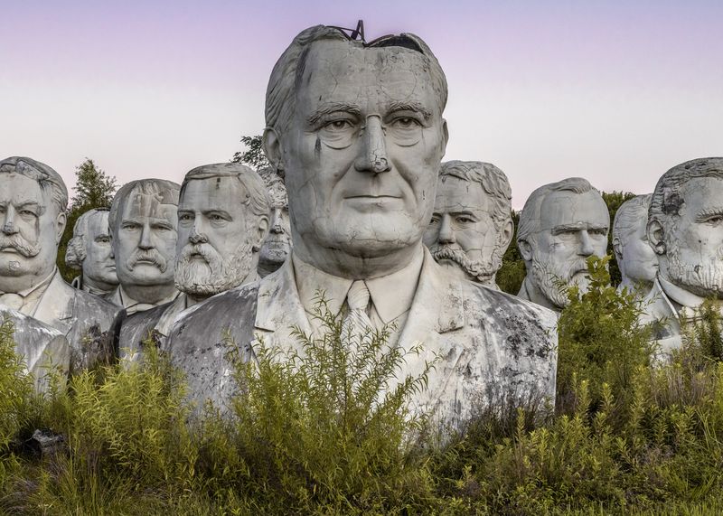 Virginia’s field of crumbling 20-foot statues is the most haunting post ...