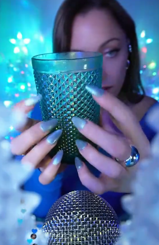 Glass cup ASMR