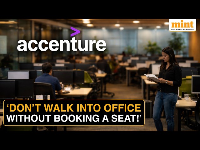 Accenture warns employees against unbooked office entries in India as ...