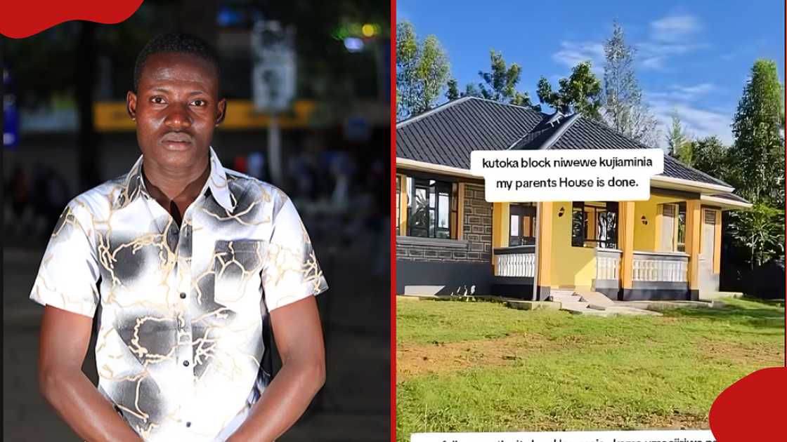 Busia man builds grade 9 son lovely house in compound, furnishes it ...