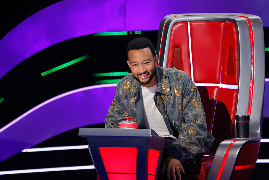 John Legend's daughter Luna is coming for Carson Daly's job on The Voice