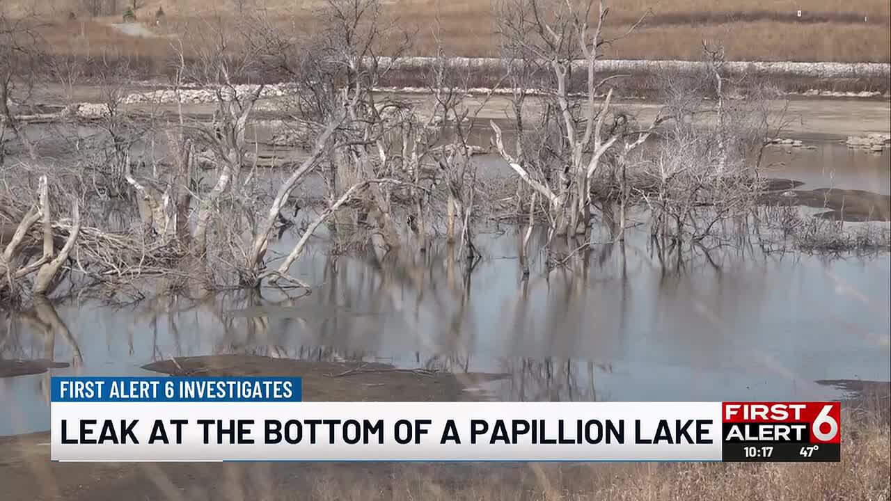 Portal Recreation Area lake in Papillion drying up due to underground ...