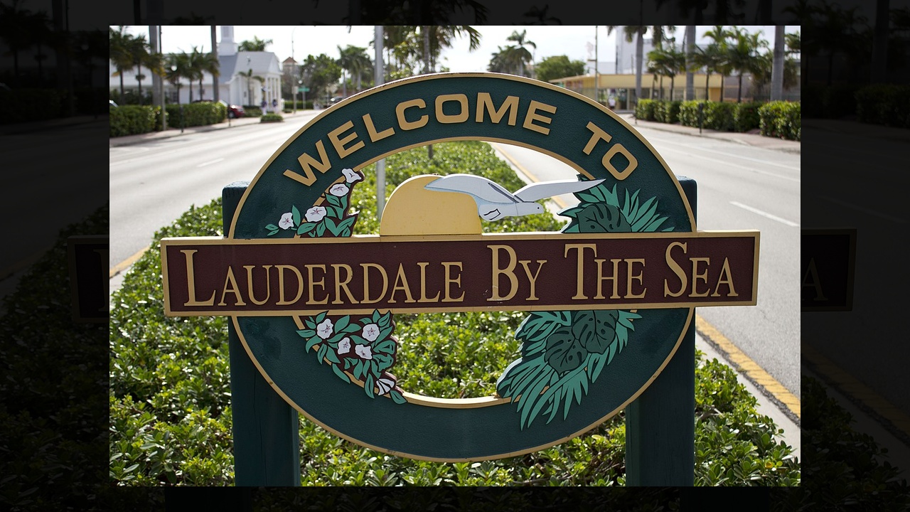 Small Florida beach town approves its second Trump street name