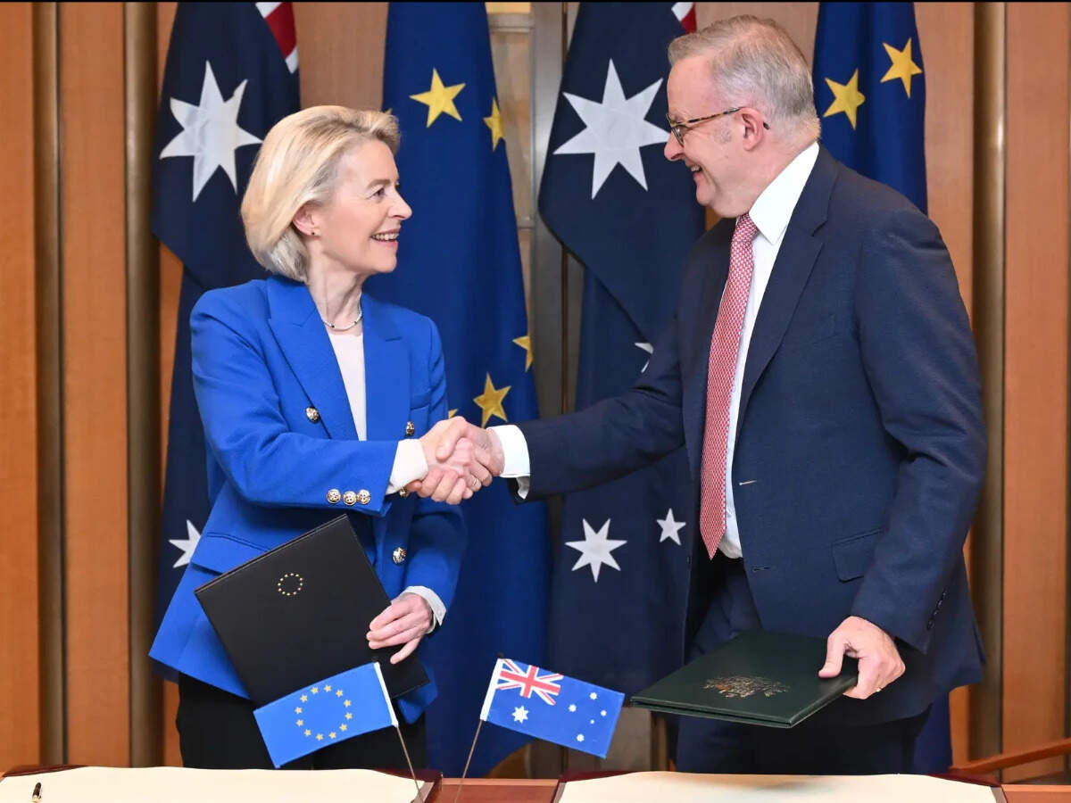 EU and Australia agree on text of free trade pact and announce a new ...