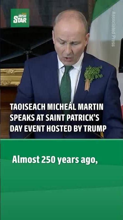Taoiseach Martin on Irish-American ties and the Declaration of Independence