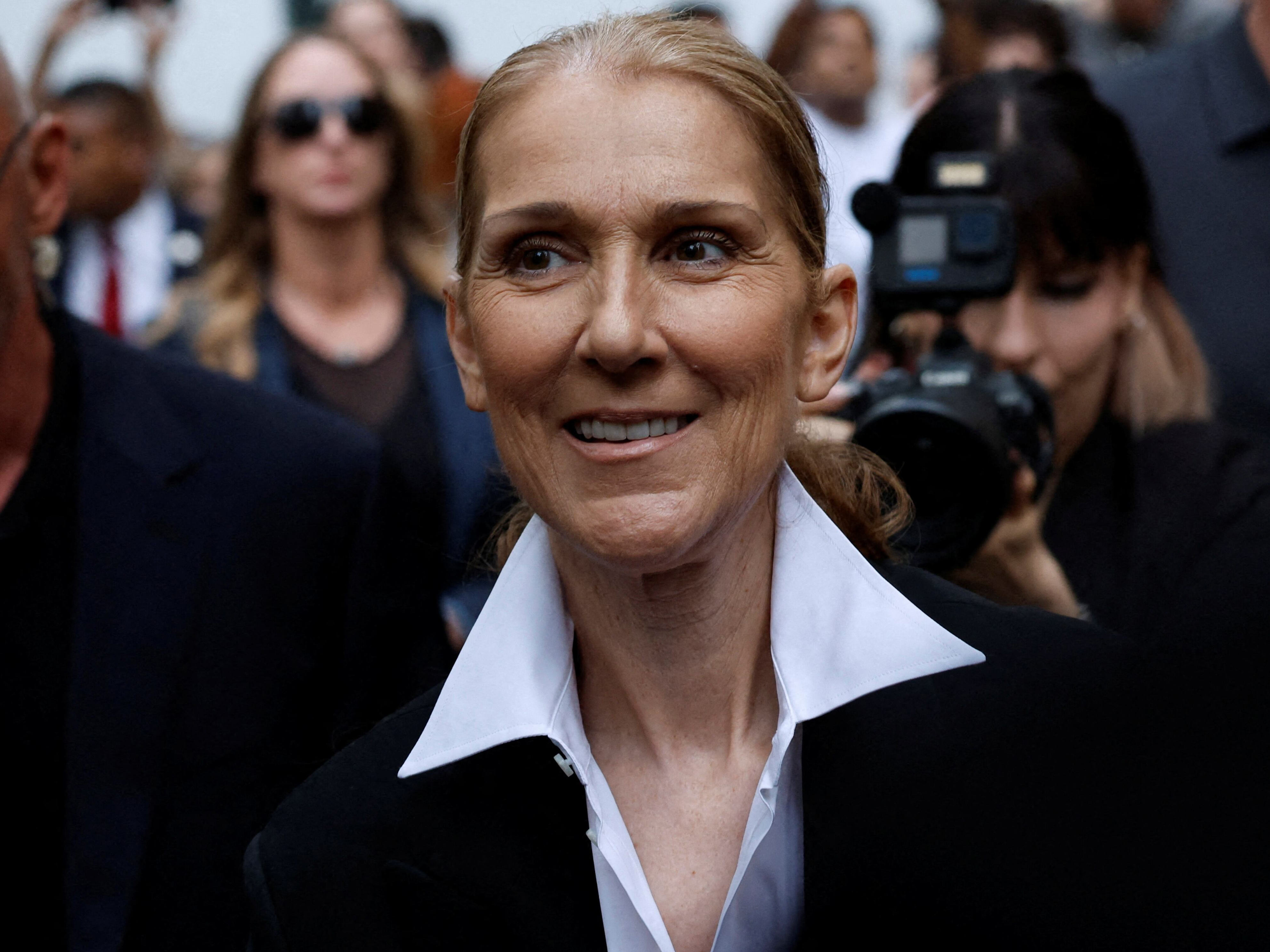 Céline Dion returns to stage after rare disease battle