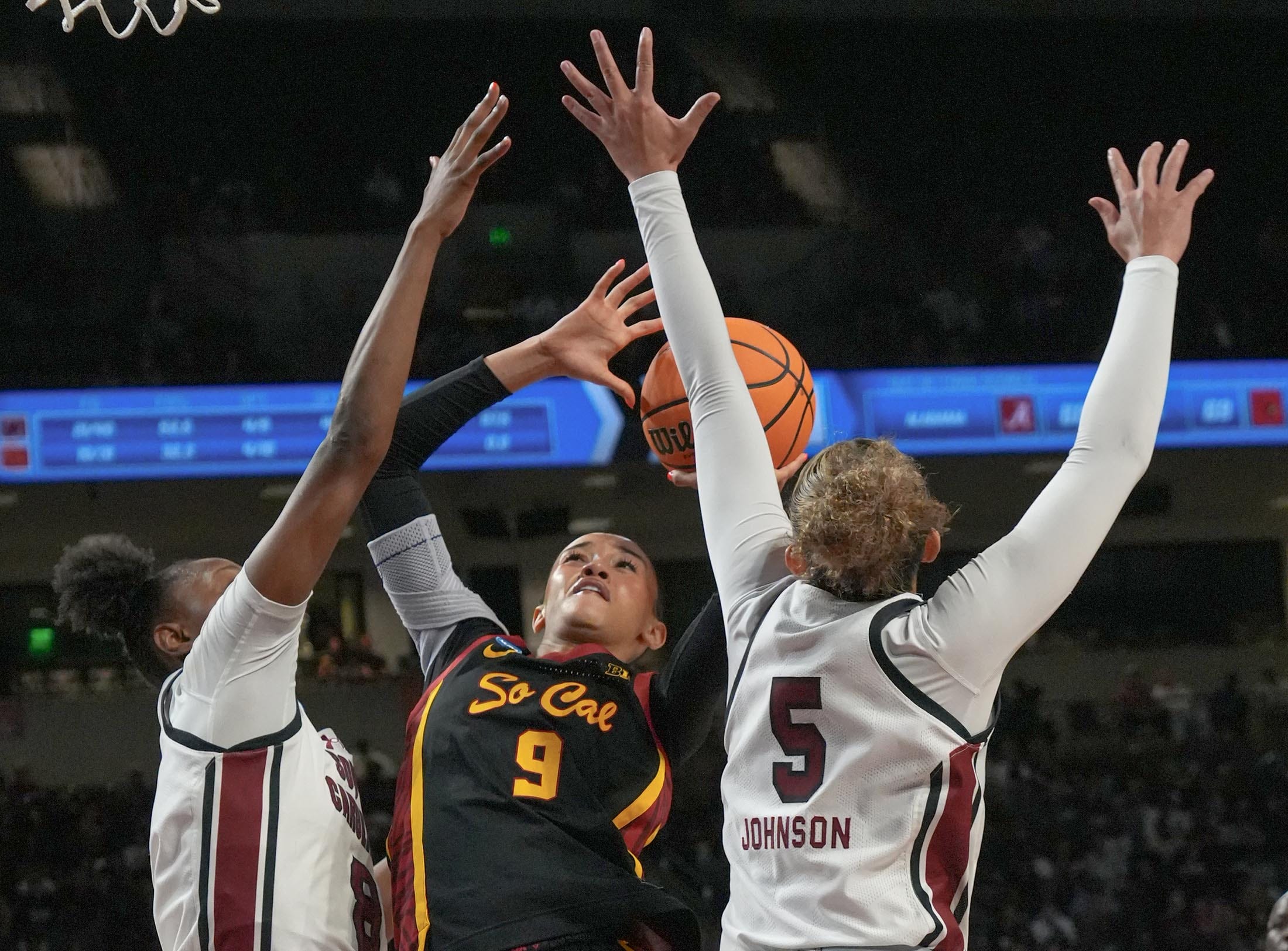 How Jazzy Davidson reacted to slow start, USC's blowout loss to South ...
