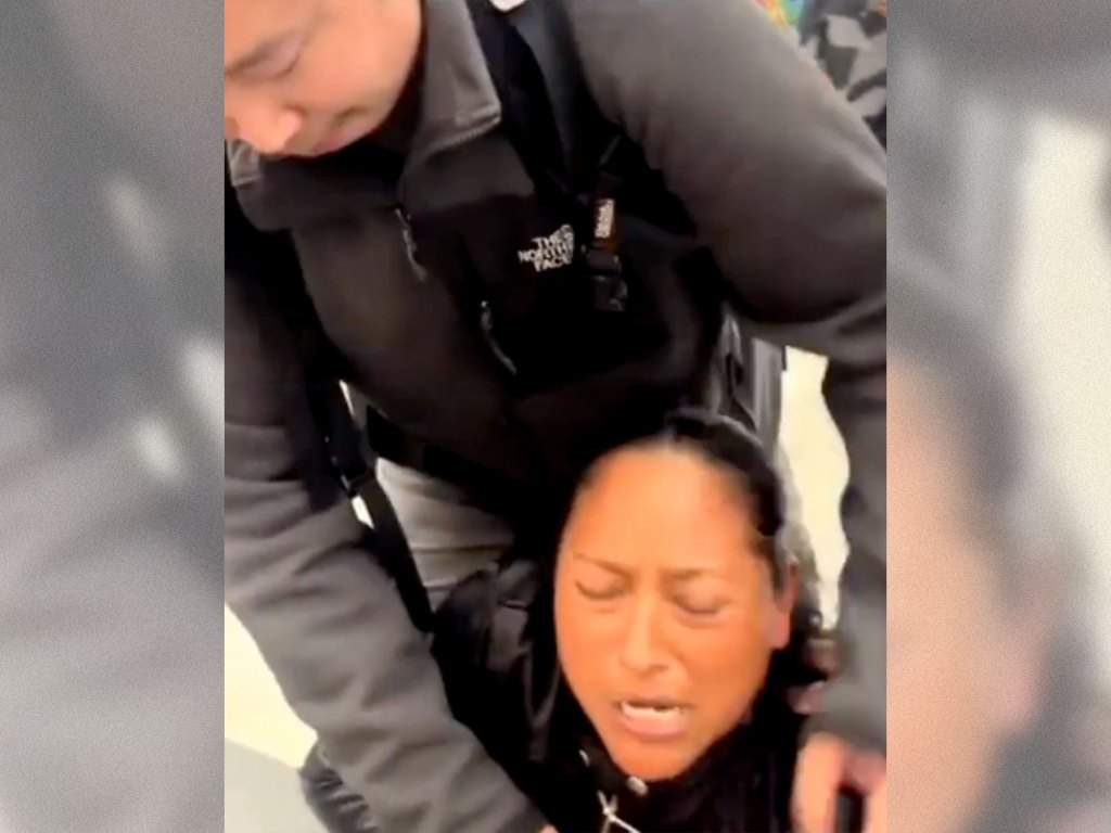 Viral video of ICE detaining woman and child at SFO draws condemnation ...