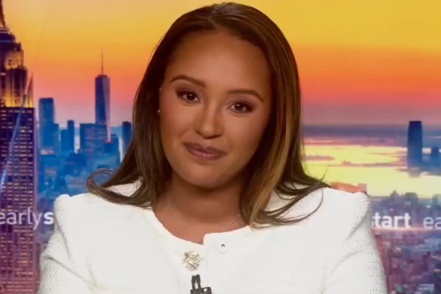 CNN host Rahel Solomon announces she's leaving her morning show live on air