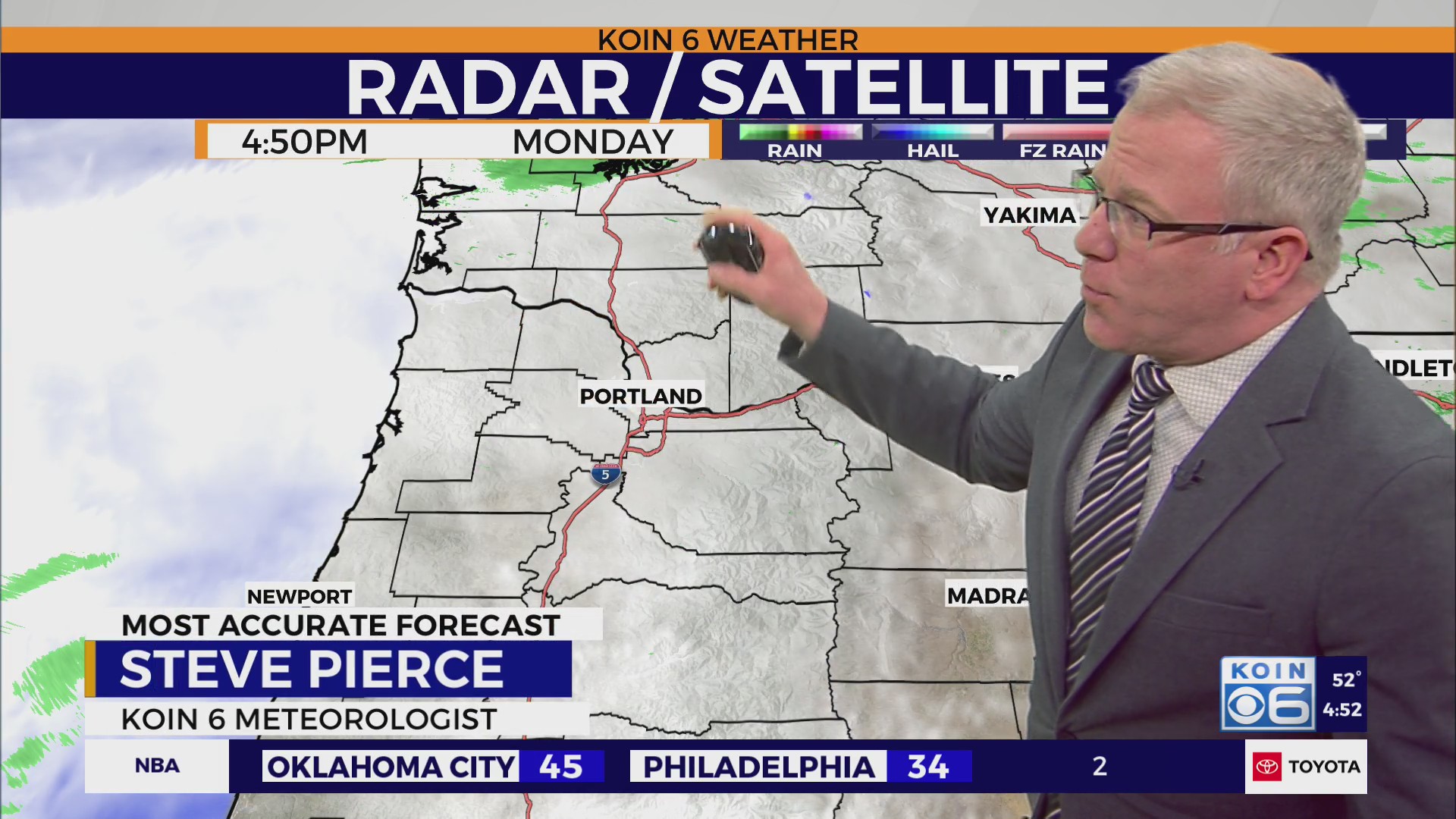 Weather forecast: Rain returns Tuesday