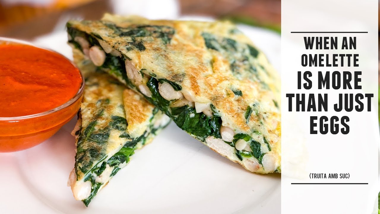 Spanish omelette with white beans and spinach: A hearty and flavorful ...