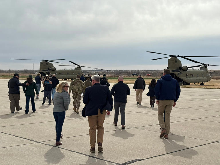 US ag secretary tours Morrill Fire, pledges federal support