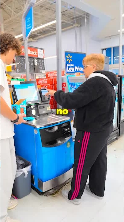 Logan Micke: Paying for stranger's groceries (she wasn't happy)