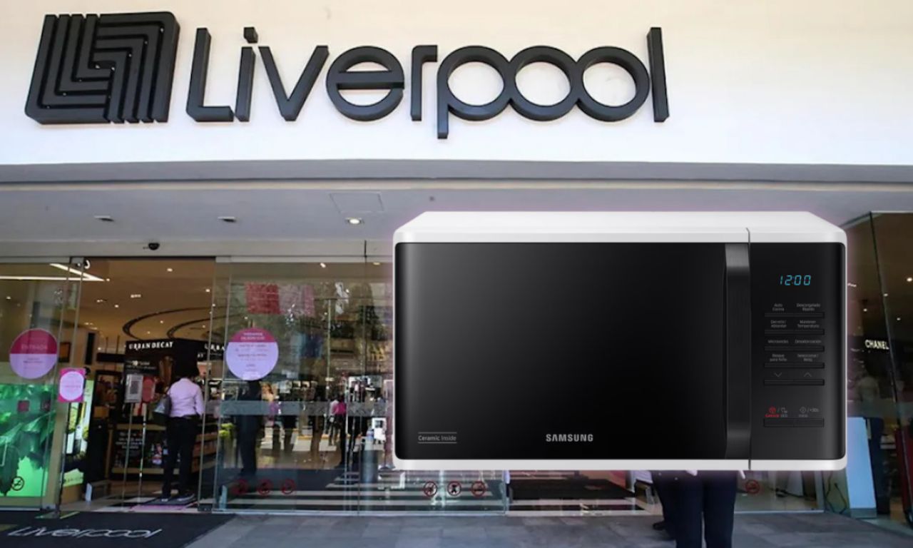 Liverpool rebaja horno de microondas Samsung Quick Defrost: oferta limitada