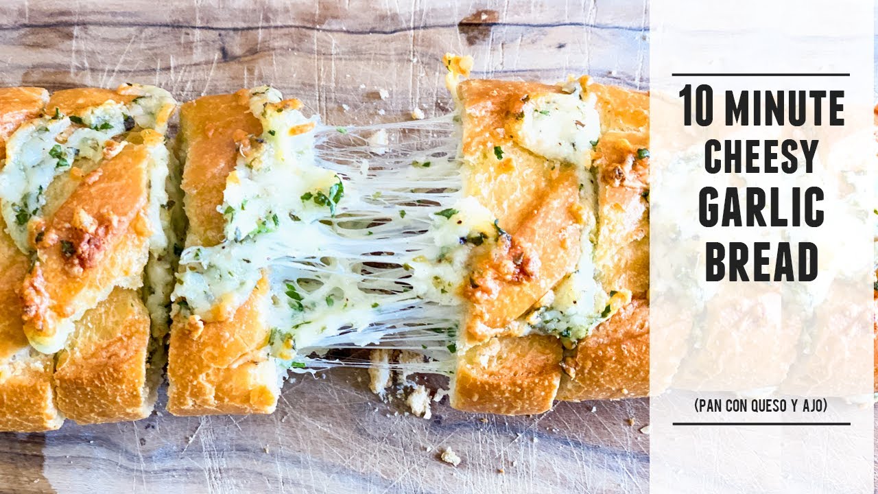 Easy cheesy 10-minute garlic bread: The ultimate recipe