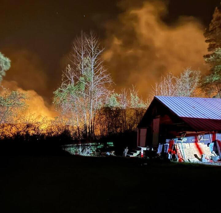 Horry County woods fire reported Monday contained