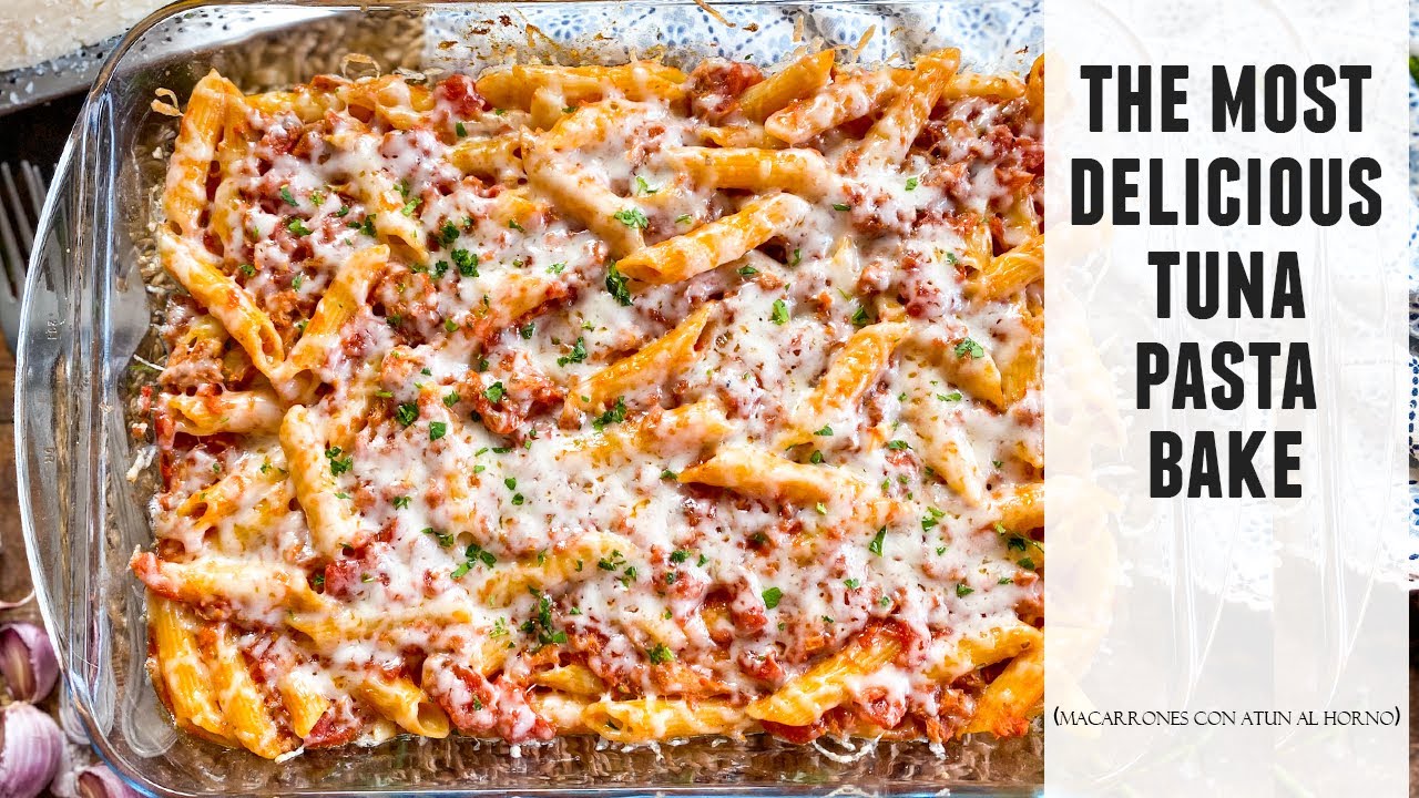 Spanish tuna pasta bake: A cheesy 30-minute family dinner recipe