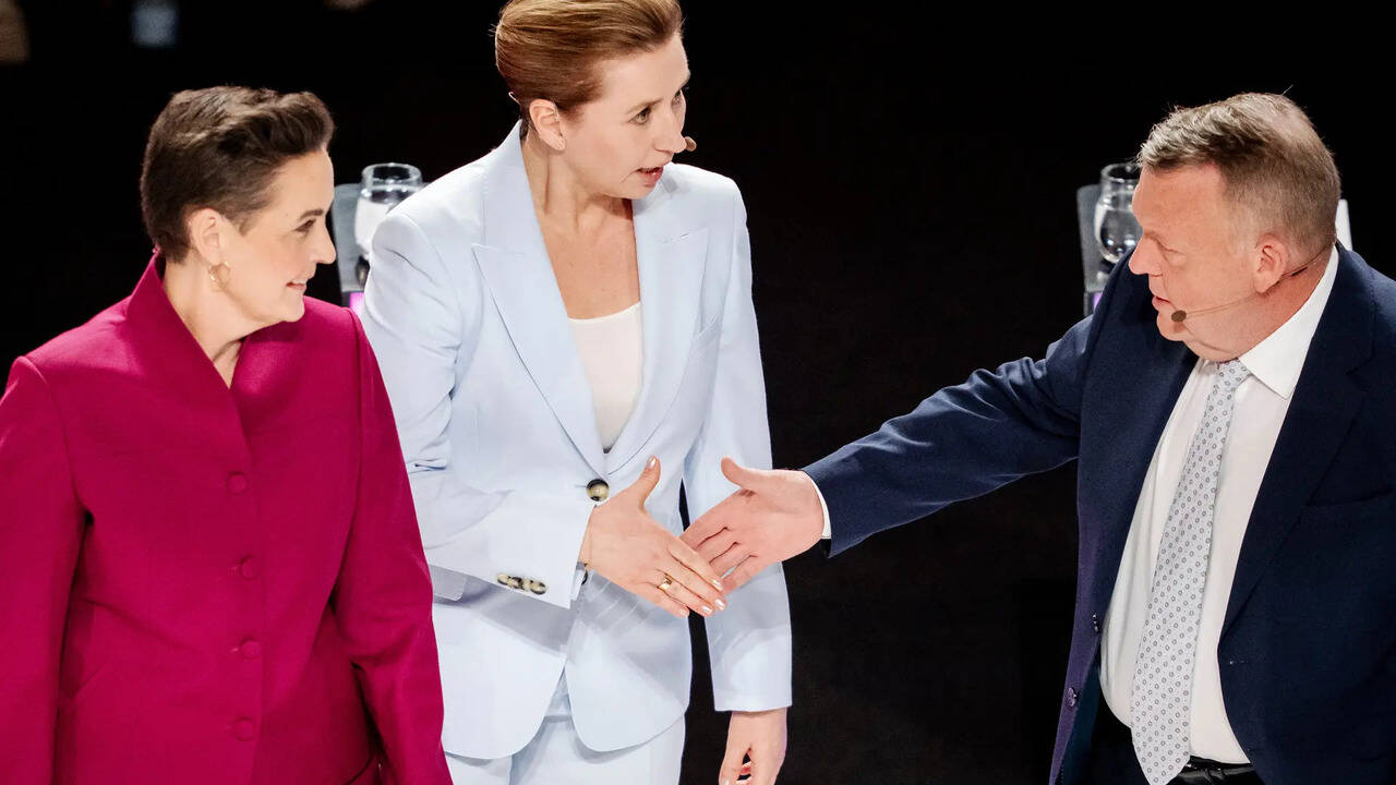 Danish general election underway as Prime Minister Mette Frederiksen ...