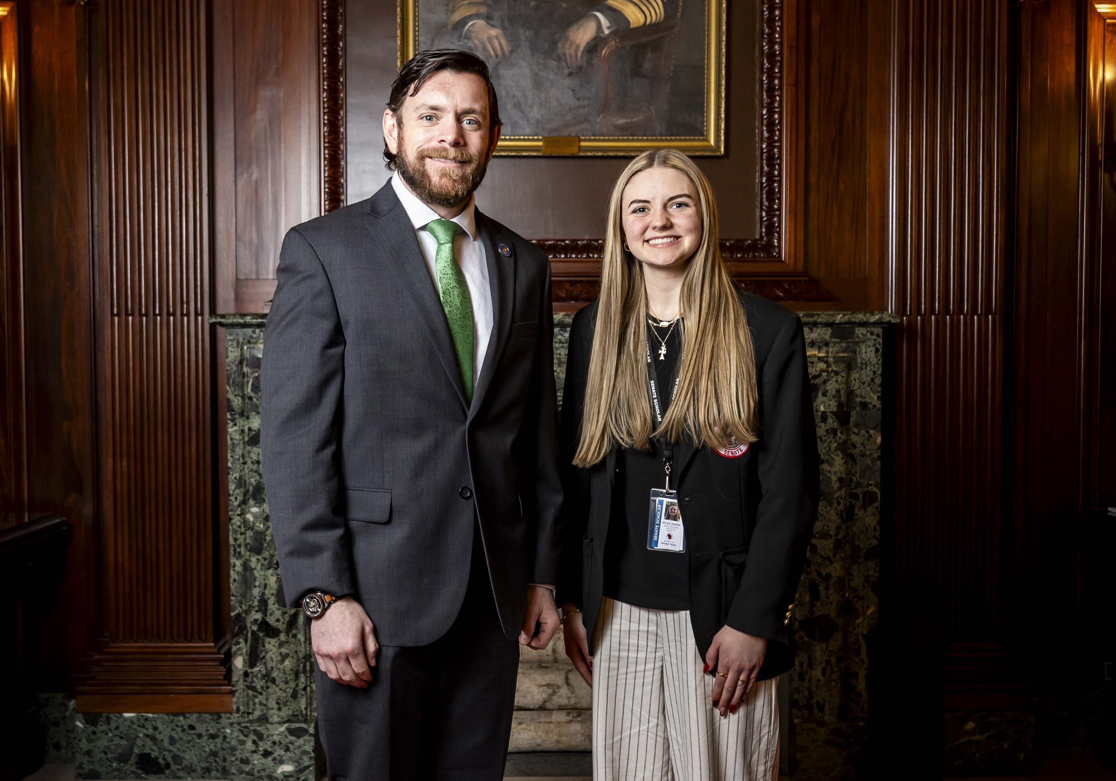 Stevens Point student participates in Wisconsin Senate Scholar Program