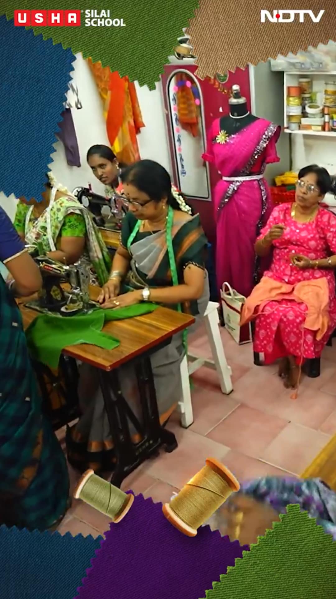 Sparkling transformation among women with Usha Silai School