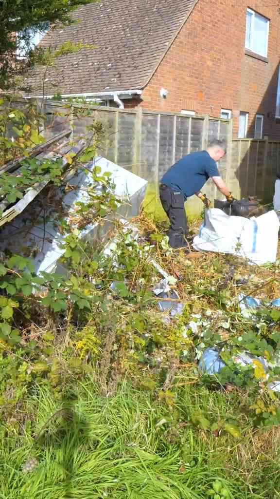 The most insane garden tidy you've probably ever seen!