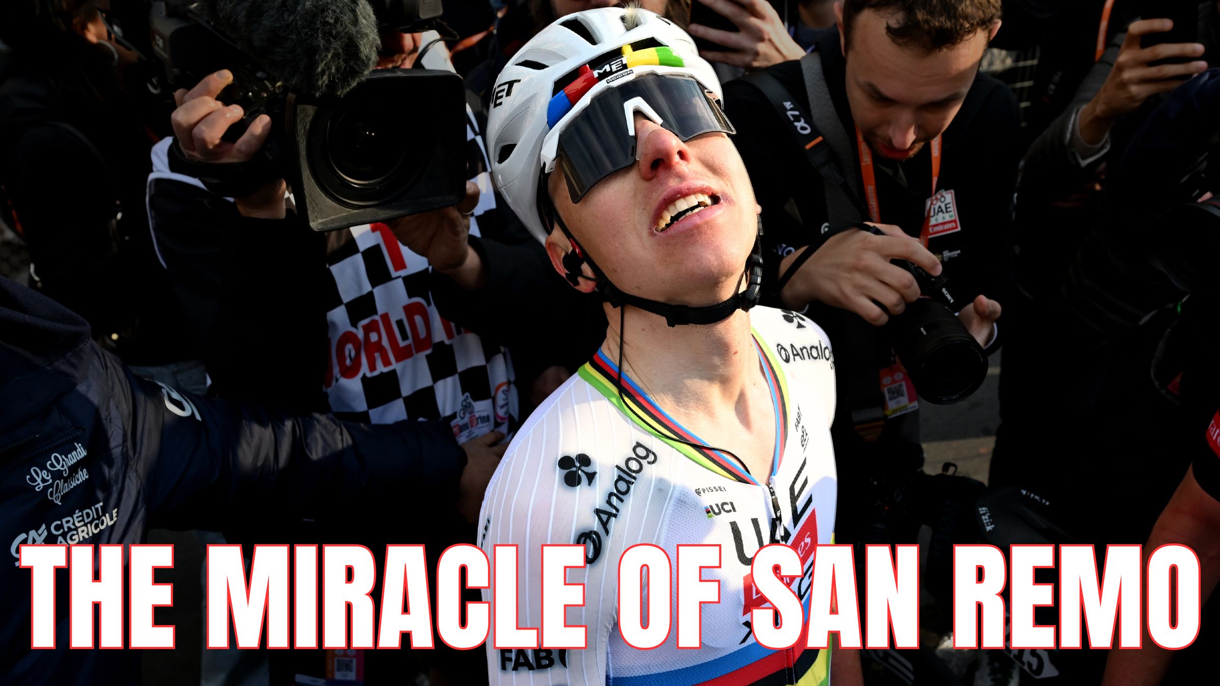 How Tadej Pogačar Defied All Odds and Won Milan-San Remo on a Cracked ...