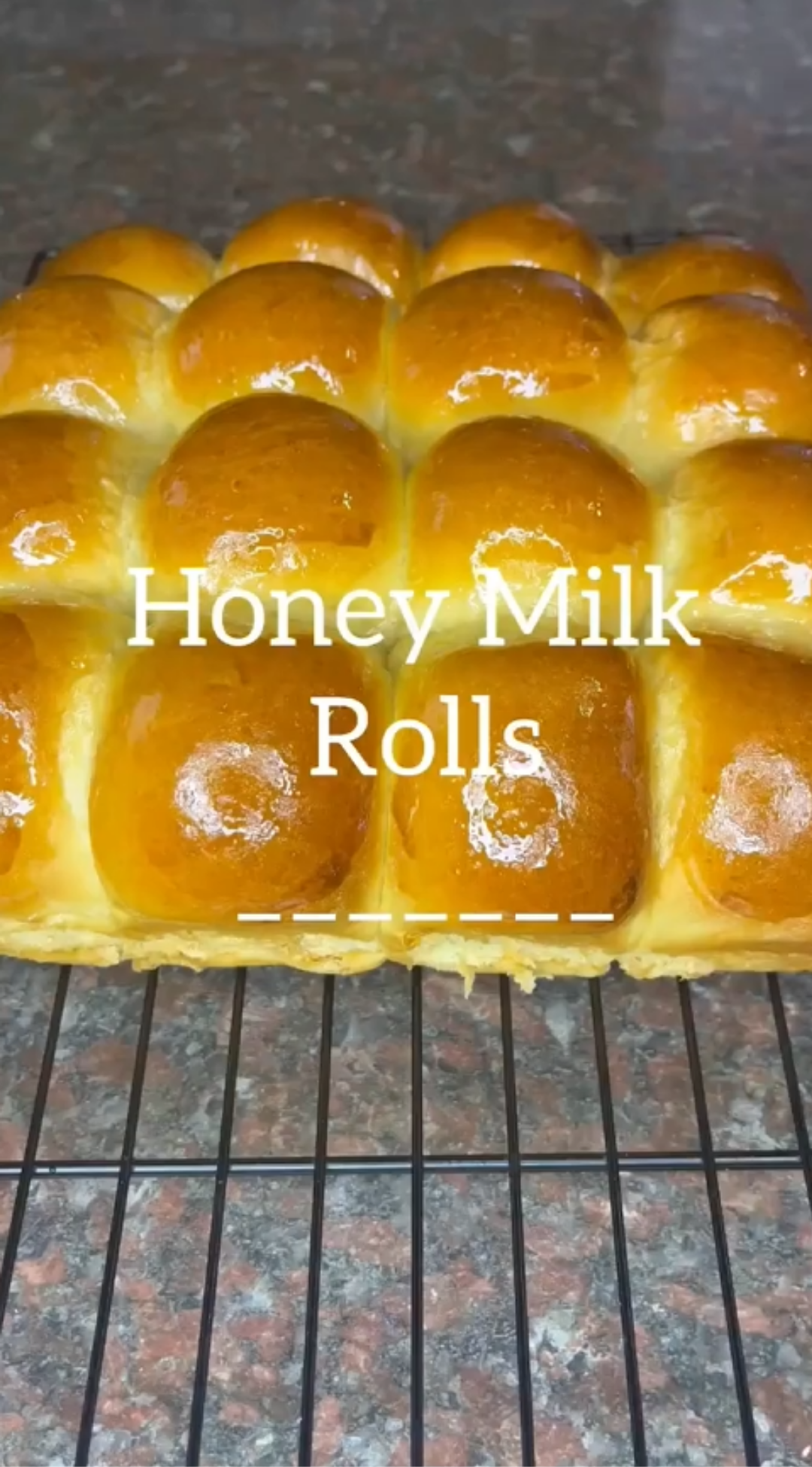 Make honey milk rolls that are soft and fluffy every time
