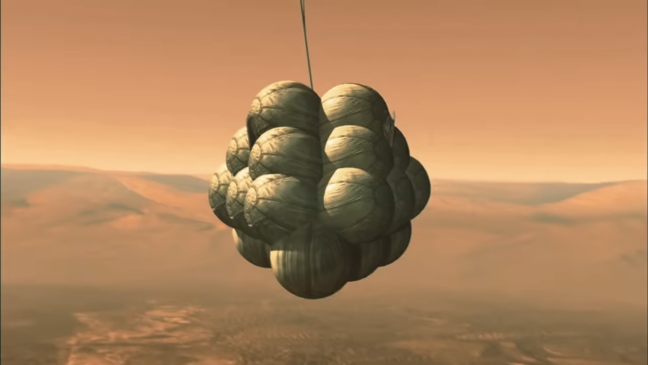 Watch what NASA used to land on Mars – and it looks unreal