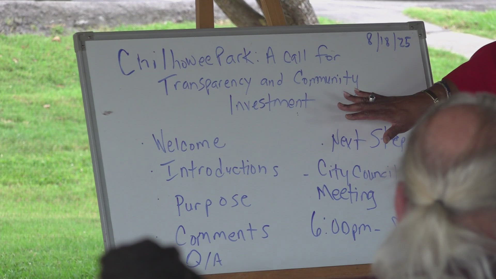 Chilhowee Park Advisory Group meets for the first time Tuesday night