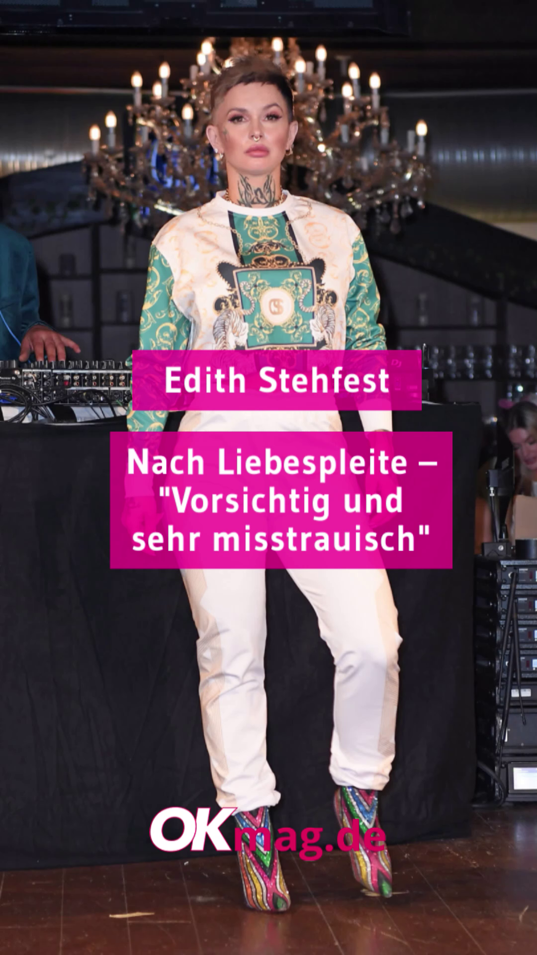 Edith Stehfest: Nach Liebespleite – "Vorsichtig und sehr misstrauisch"