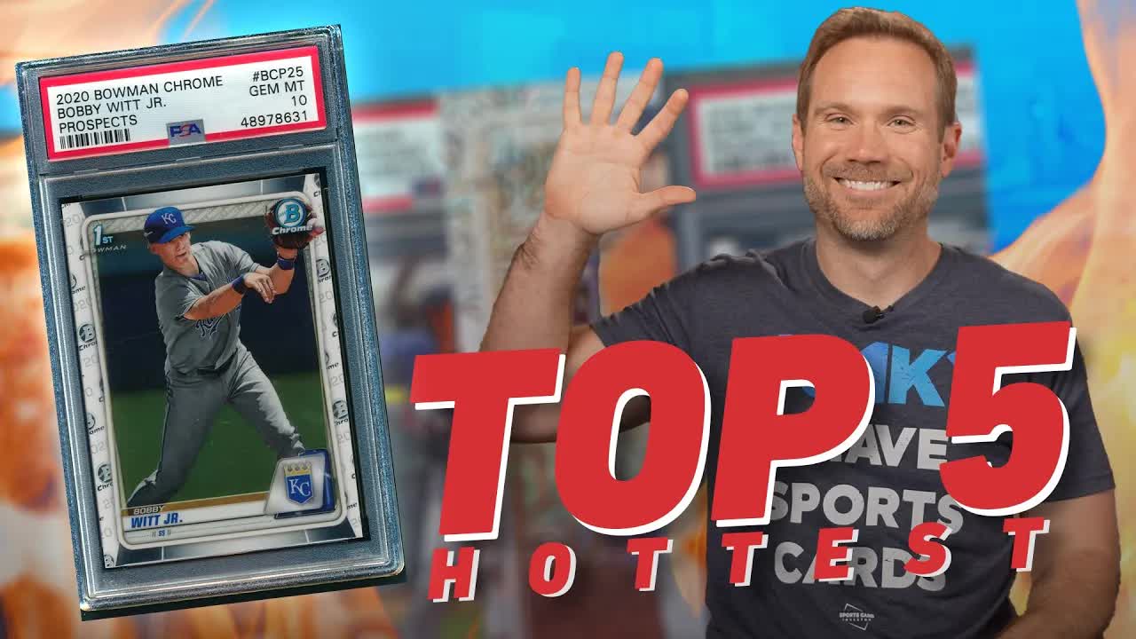 Top 5 sports cards going up! 🔥🔥