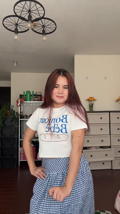 When the beat drops and she owns the dance floor