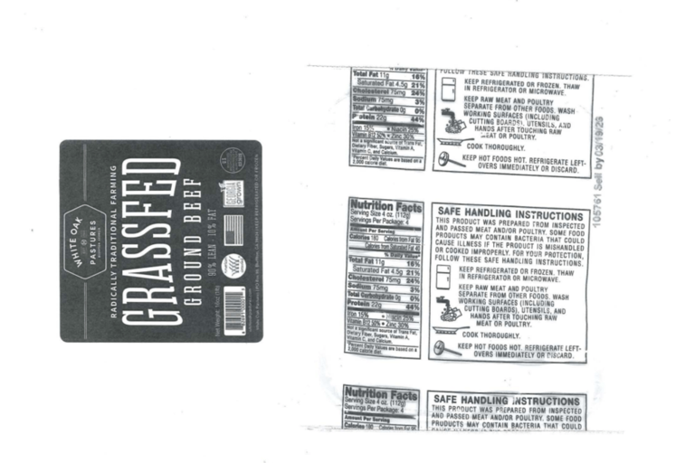 Public health alert for ground beef — do not consume
