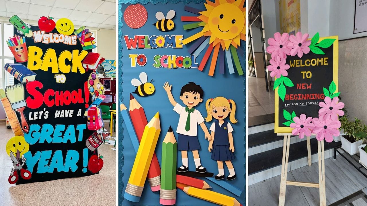 Welcome back students: Notice board designs that spark excitement among ...