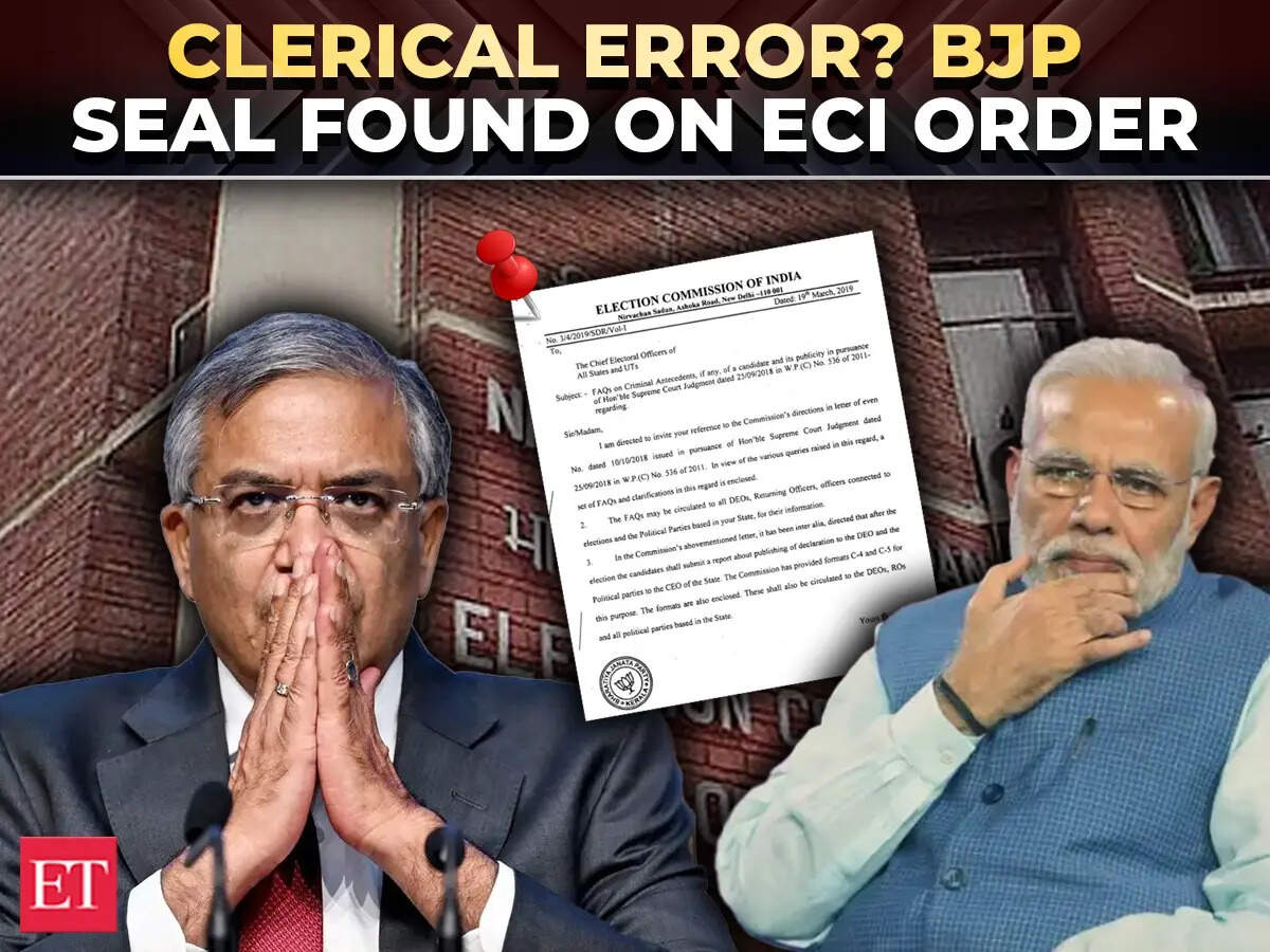 Kerala ECI row: Why was a BJP seal on an official Election Commission ...