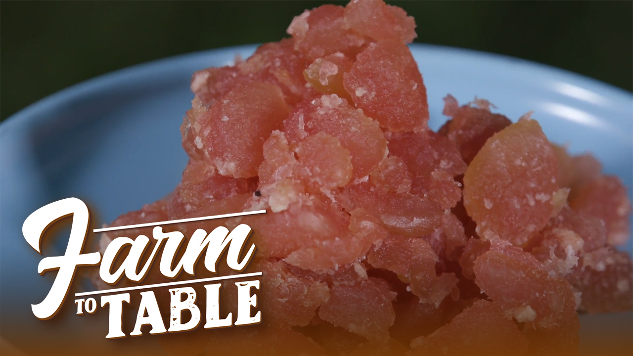 How to make pomelo rind candy | Farm to Table