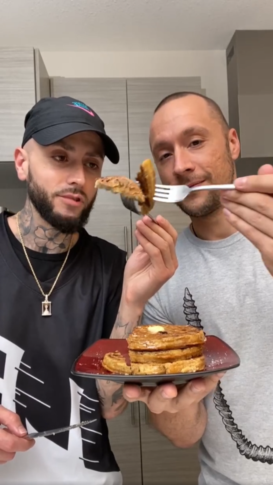 French toast waffles easy breakfast mashup recipe