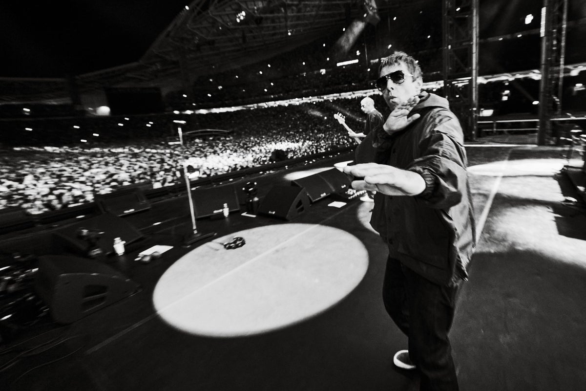 Oasis pictured in rare backstage images for reunion tour photo book