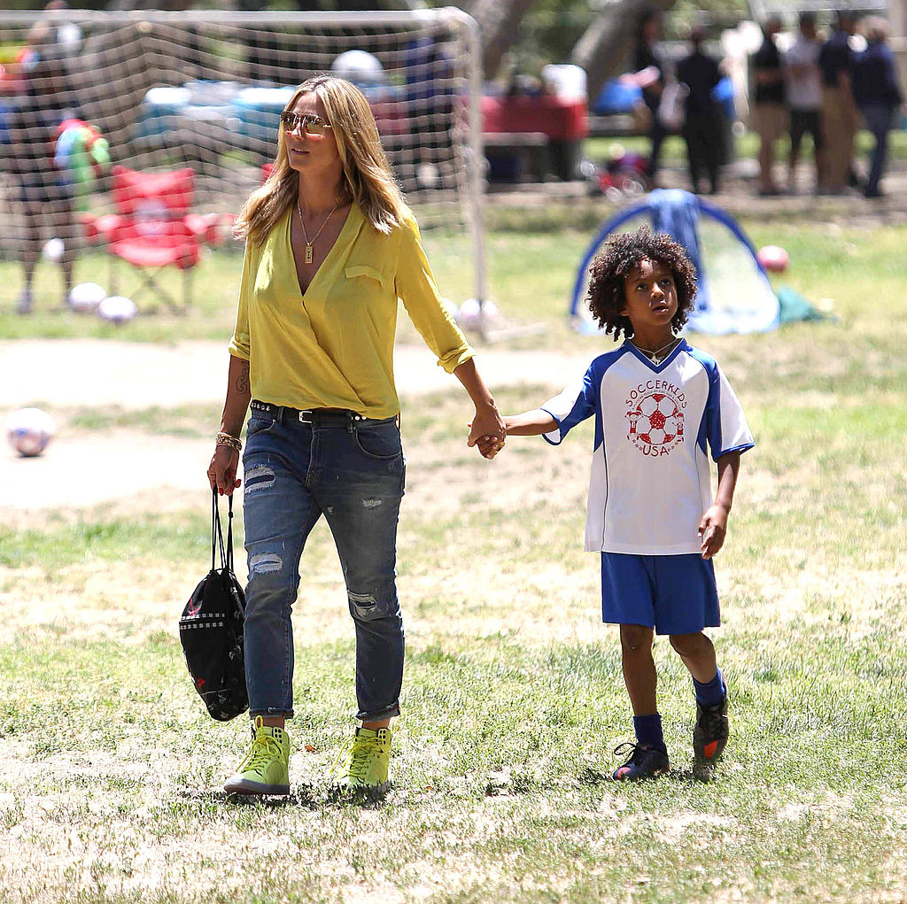 Heidi Klum’s 20-year-old son turns heads with uncanny resemblance to ...